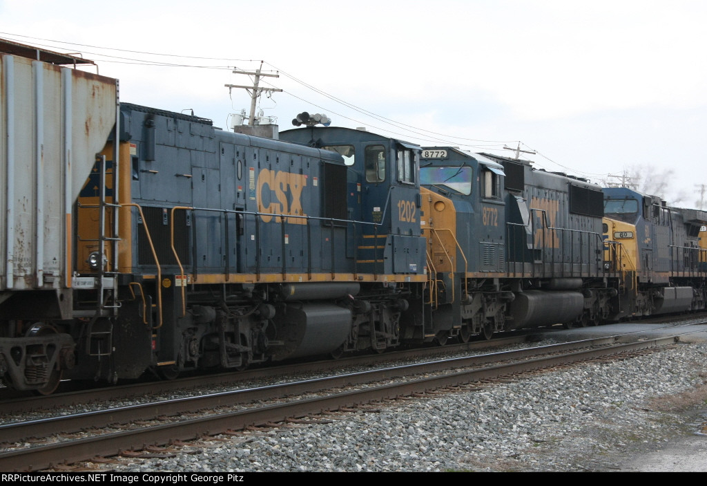 CSX 1202 and 8772